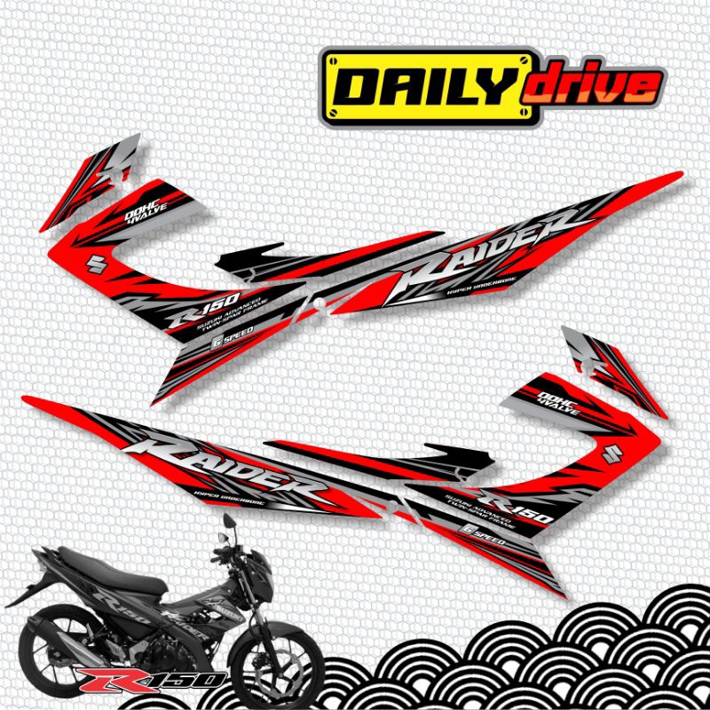 SUZUKI RAIDER 150 REBORN DECAL | Shopee Philippines