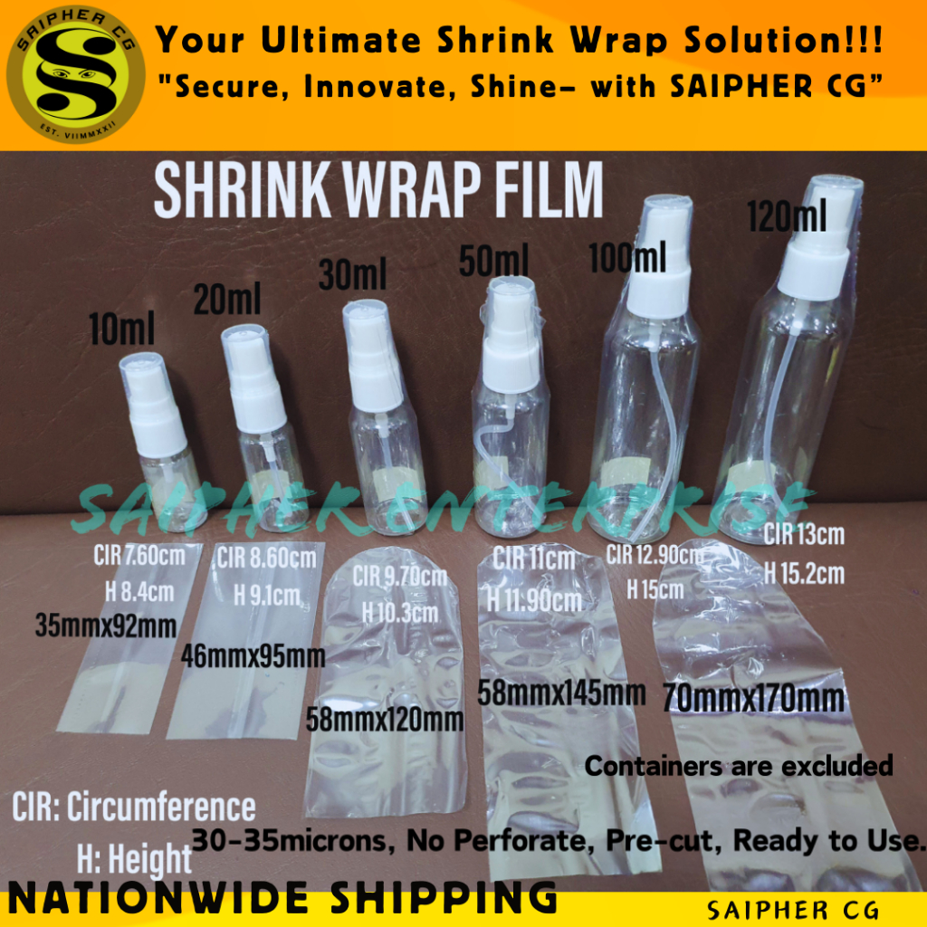 PVC Shrink Wrap Film Plastic Packaging /Shrinkable Plastic Sealer Tape ...