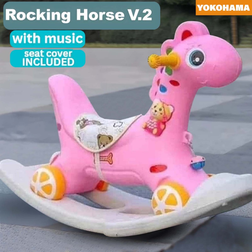 Yokohama 3in1 Rocking Horse Rider Push Car Rocker Pony Trojan Toys ...