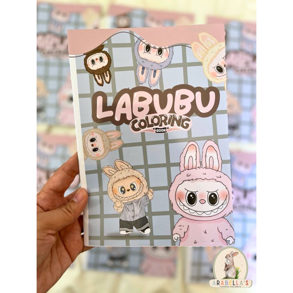 Labubu Coloring Book | Kawai Activity Book for Kids Ages 1 to 7 ...