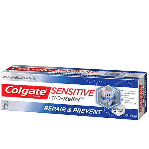 Colgate Sensitive Pro-Relief Repair & Prevent Toothpaste | Shopee ...
