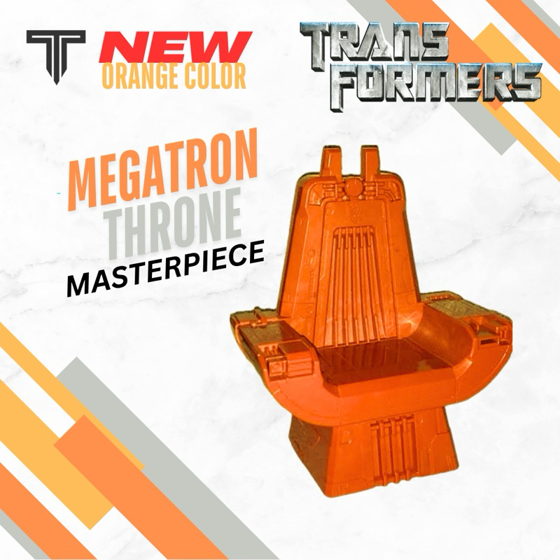 Orange Variant Masterpiece Size Megatron Throne | Shopee Philippines
