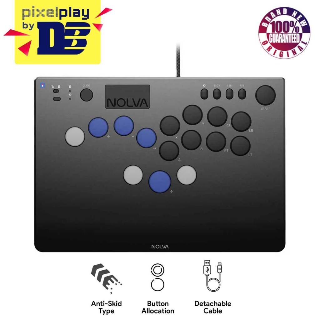 Hori Nolva Mechanical All-Button Arcade Controller for Windows PC (HPC ...