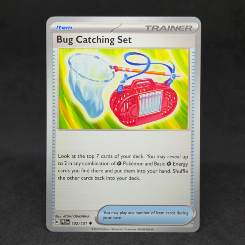 Pokemon TCG Bug Catching Set 102/131 2025 Scarlet & Violet Prismatic Evolutions | Shopee Philippines