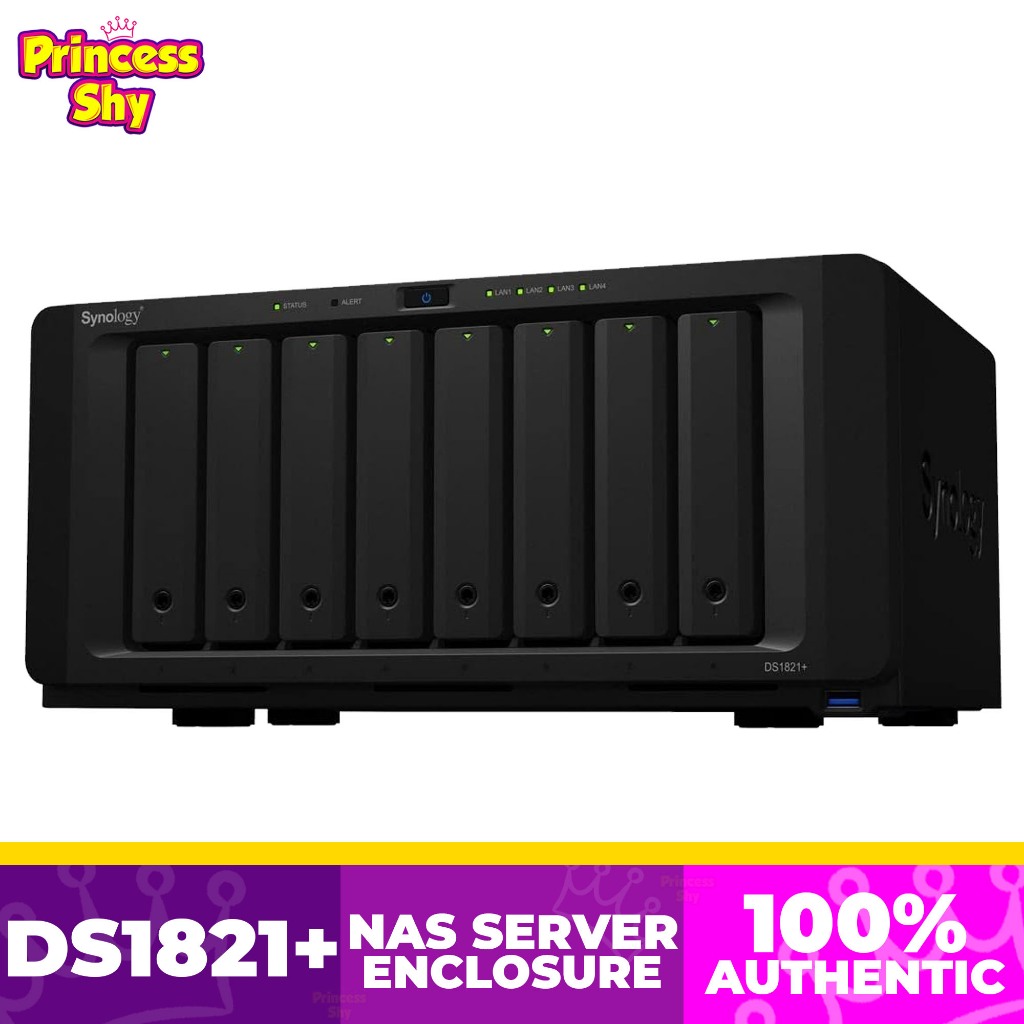 Synology DiskStation DS1821+ 8 Bay NAS Enclosure | Shopee Philippines