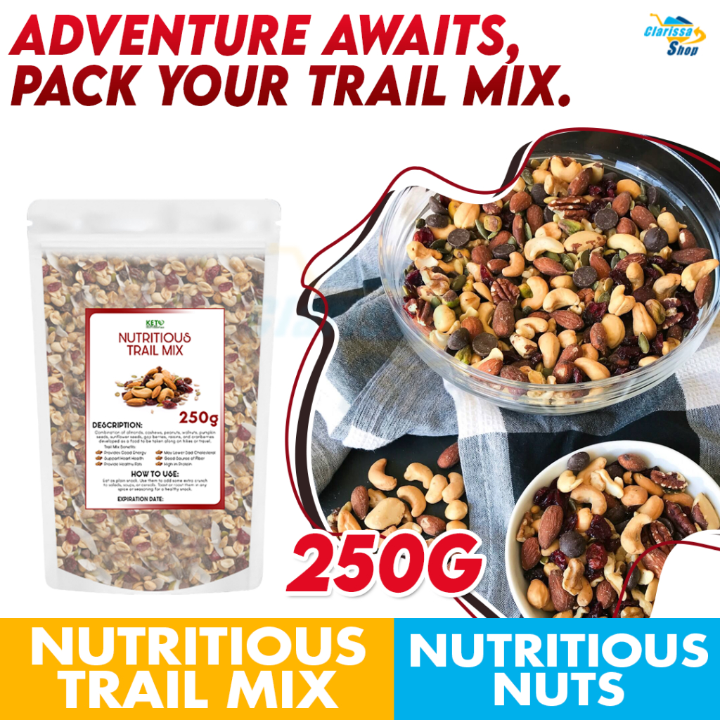 Nutritious Trail Mix 250g | Shopee Philippines