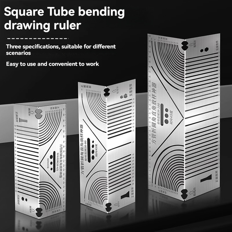 Multifunctional Square Tube Rounded Corner Drawing Tool And Multi ...