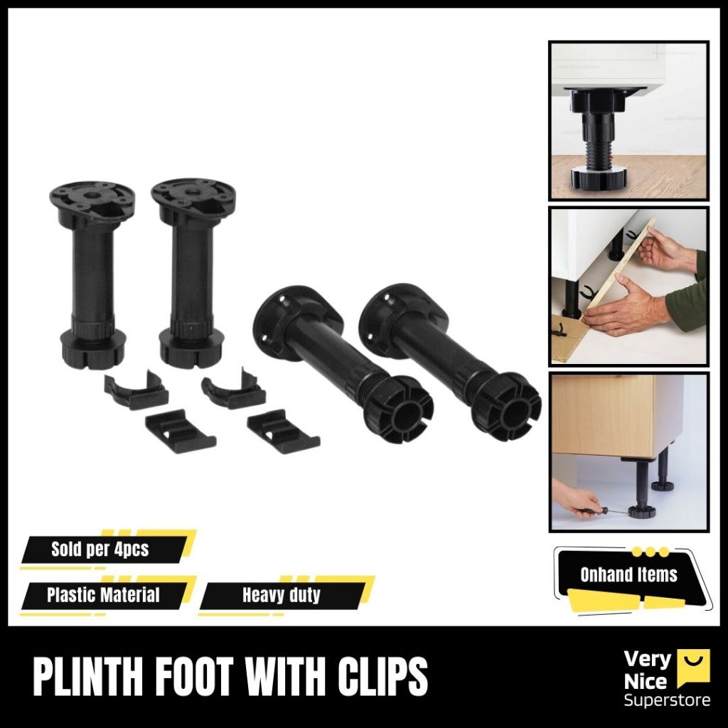 (4PCS) Plinth Foot / Furniture Leg / Plinth Leg | Shopee Philippines