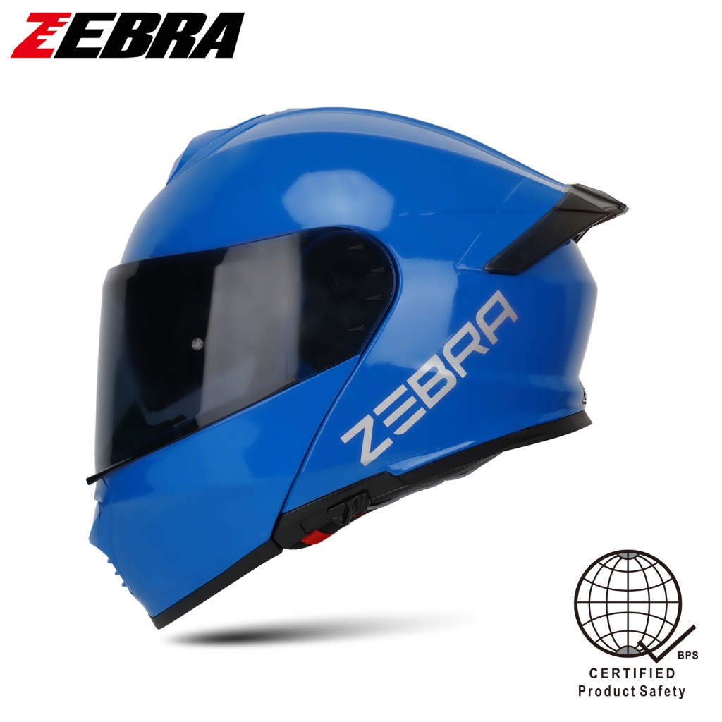 ZEBRA A113 RITZY Modular Helmet Full Face Dual Visor Helmet For ...