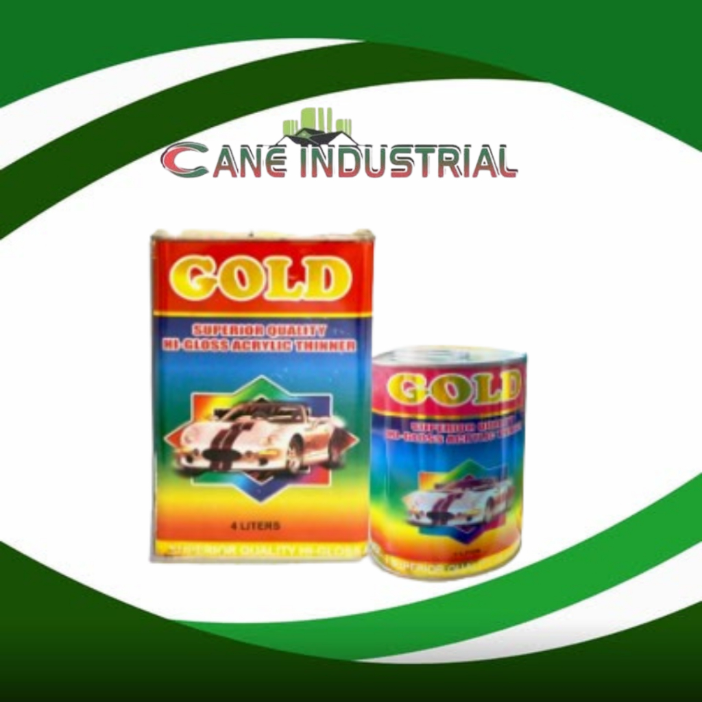 GOLD HI-GLOSS ACRYLIC THINNER 1L | 4L | Shopee Philippines