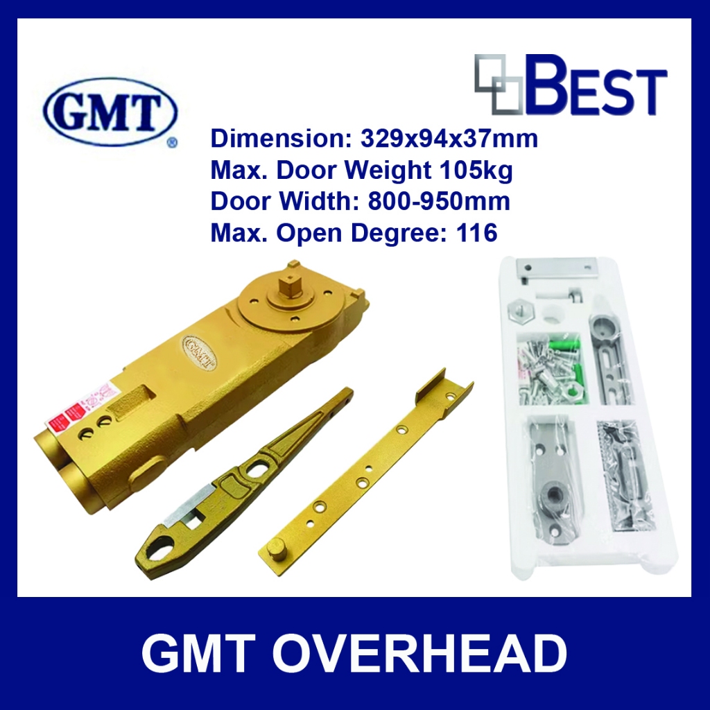 GMT Overhead Door Closer (100% Authentic Original) | Shopee Philippines