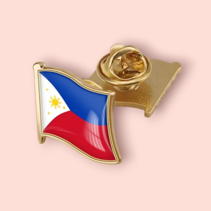 Philippine Flag Brooch Pin | Shopee Philippines