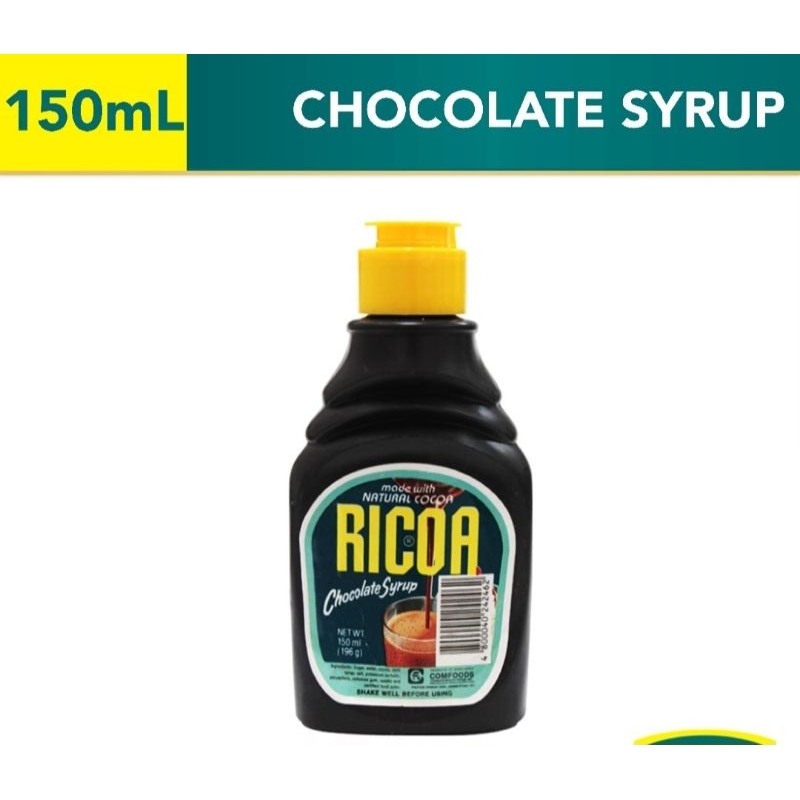 RICOA Chocolate Syrup | Shopee Philippines