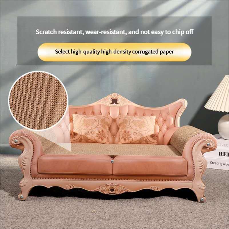 Self-Retained Large Cat Scratch Board Dandruff Corrugated Paper Cat ...