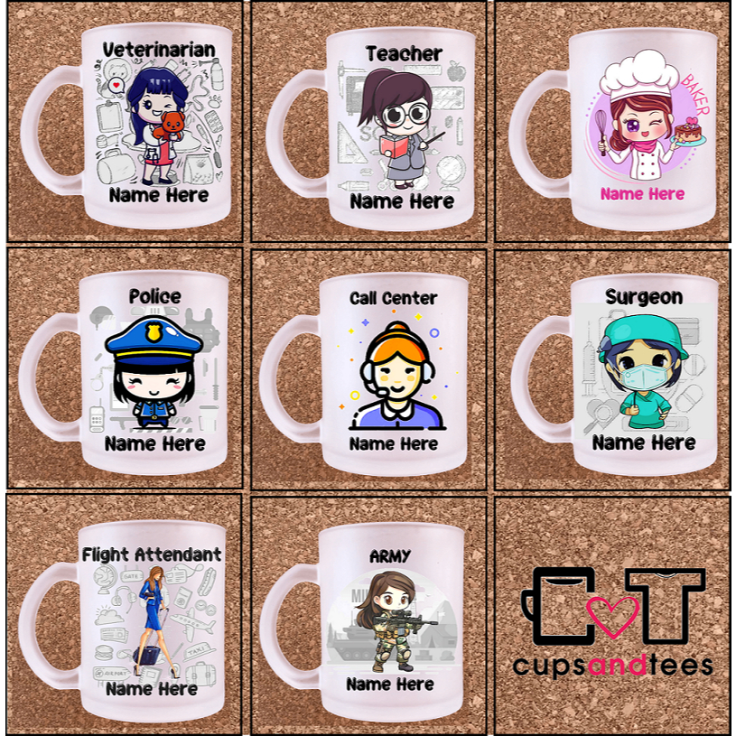 Personalized Career Profession Teacher, Veterinarian, BPO, Police ...