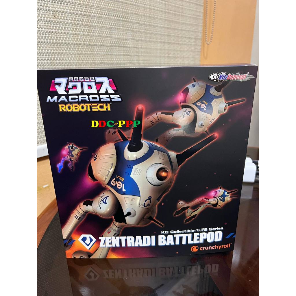 KITZCONCEPT ZENTRADI BATTLE POD with GLUU-GER FIGURE - MACROSS 1/72 ...