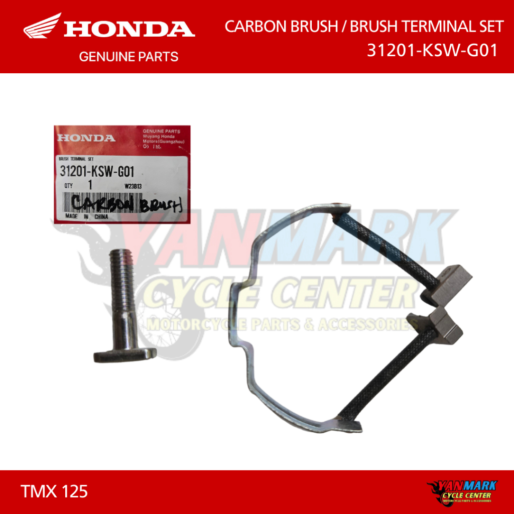 ORIGINAL HONDA - CARBON BRUSH / BRUSH TERMINAL SET - TMX 125 - 31201 ...