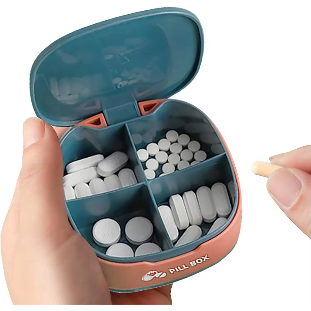 Medicine Kit Box Organizer Travel Pill Box Medicine Storage Box ...