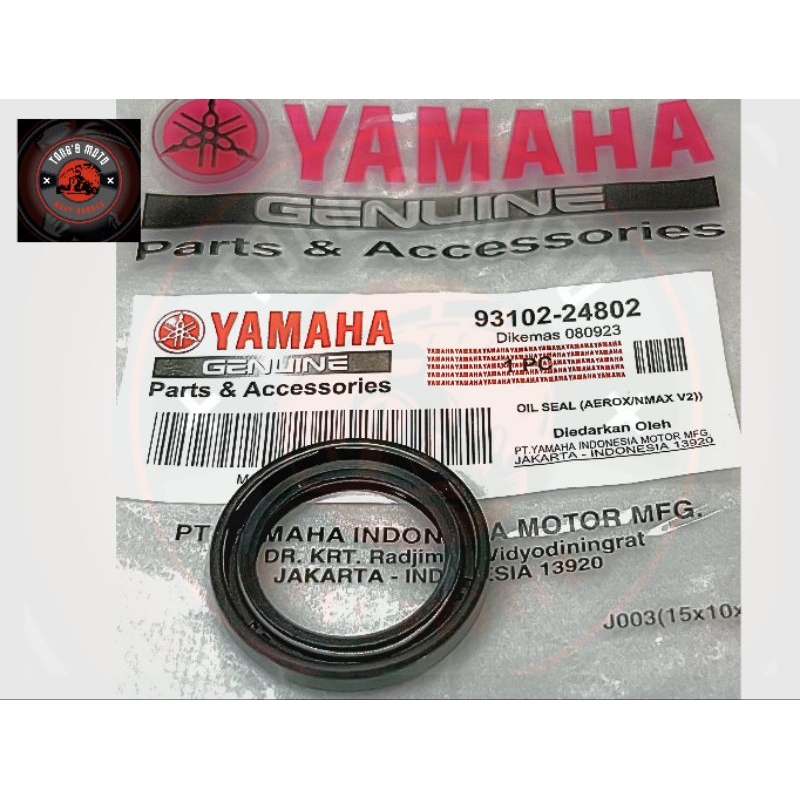 HONDA PULLEY OIL SEAL FOR AEROX/NMAXv2 PART#93102-24802 | Shopee ...
