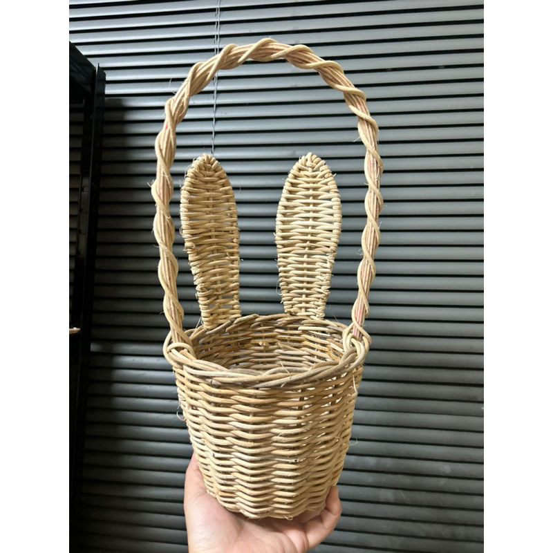 Easter Basket Native Rattan Basket | Shopee Philippines