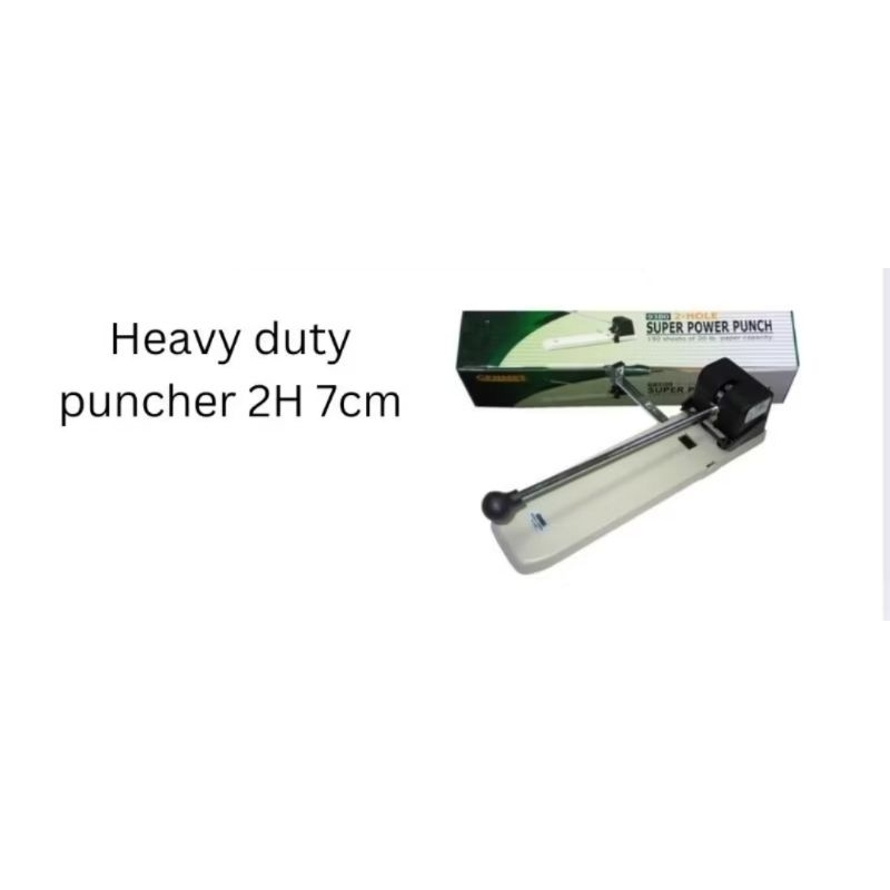 93B0 GENMES heavy duty 2 hole puncher, 7cm | Shopee Philippines