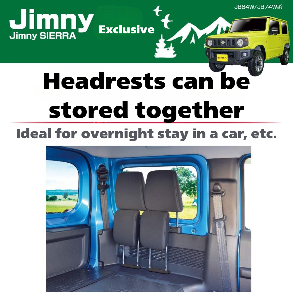 EXEA Jimny/Jimny Sierra Headrest Holder EE-223 for JB64 JB74 | Shopee Philippines