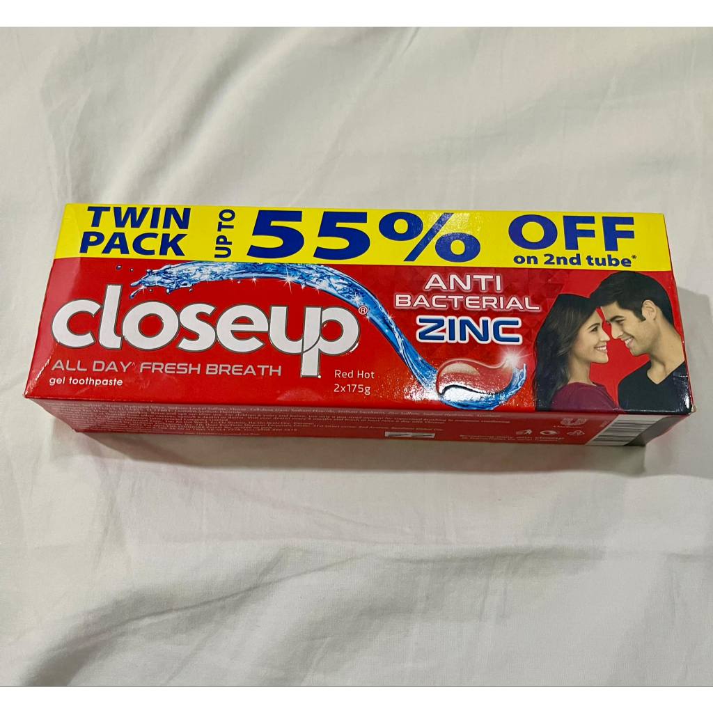 175g x2 Closeup Toothpaste TWIN PACK | Shopee Philippines