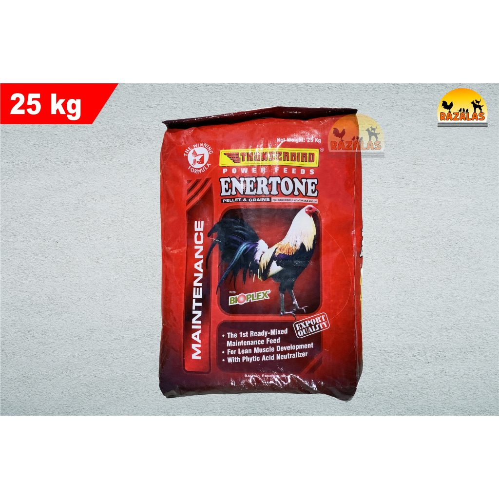 THUNDERBIRD ENERTONE 25KG | Shopee Philippines