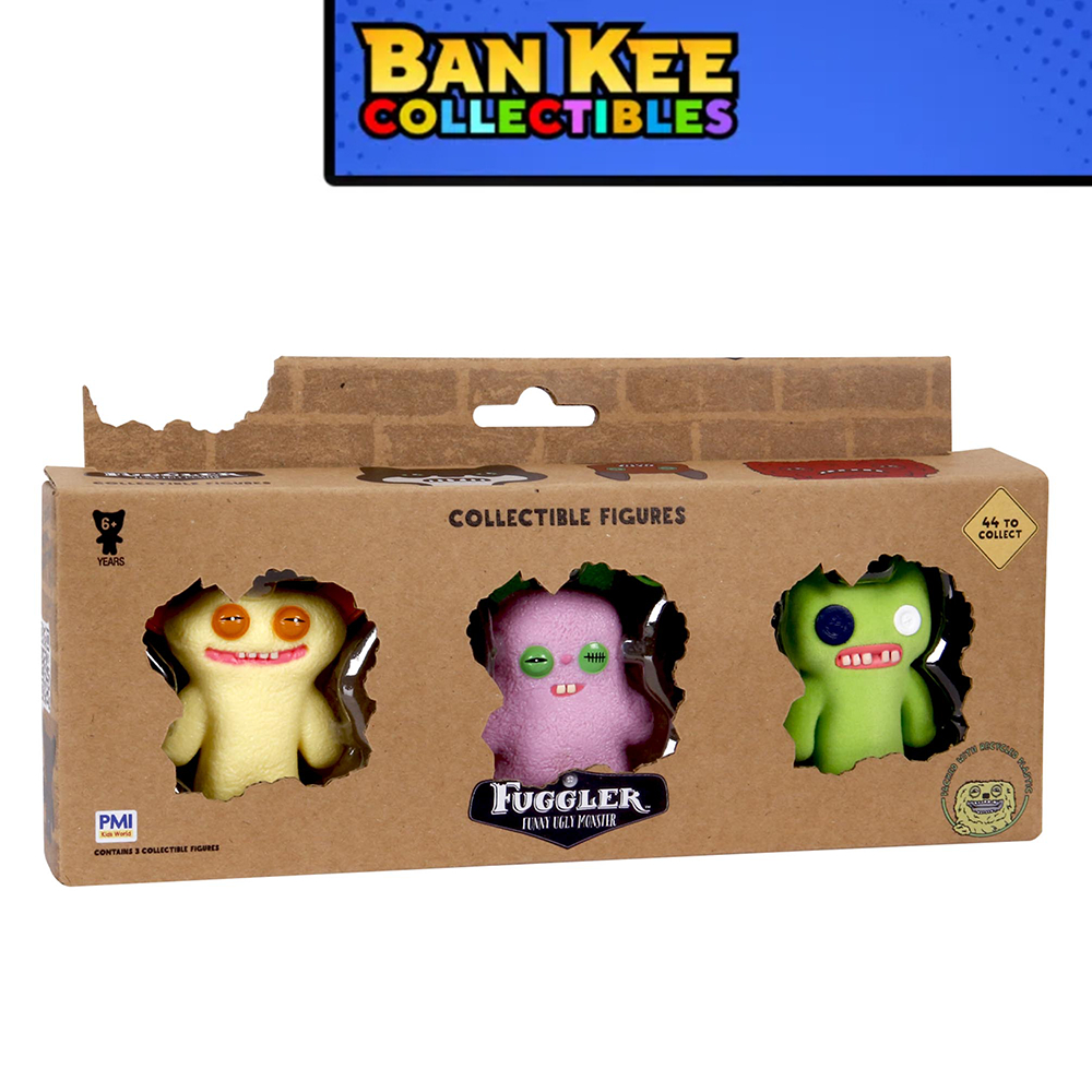 Fuggler collectible figures 3 pack Window box (RANDOM) | Shopee Philippines