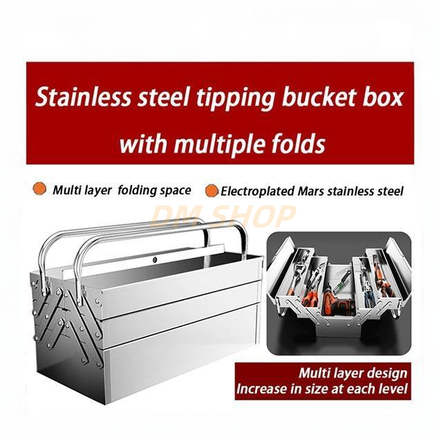 Three Layer Heavy Duty Large Metal Maximum storage stainless steel ...