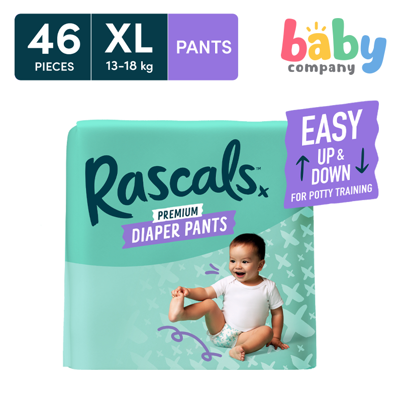 Rascals Diapers Pants Jumbo Pack - XL, 46 pads | Shopee Philippines