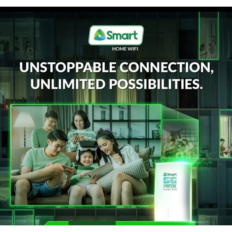 SMART 5G MAX Turbo WiFi 15days unli pldt | Shopee Philippines