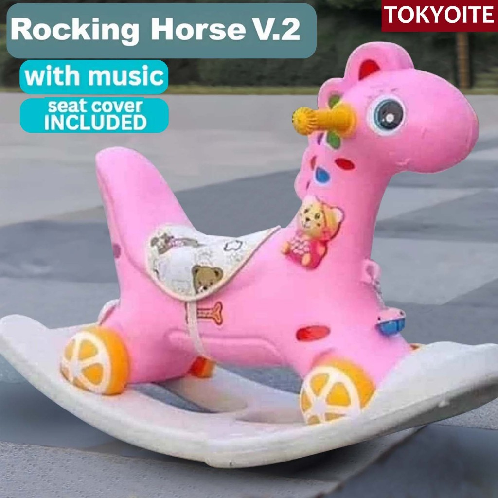 TOKYOITE 3IN1 Rocking Horse Rider Push Car Rocker Pony Trojan Toys ...