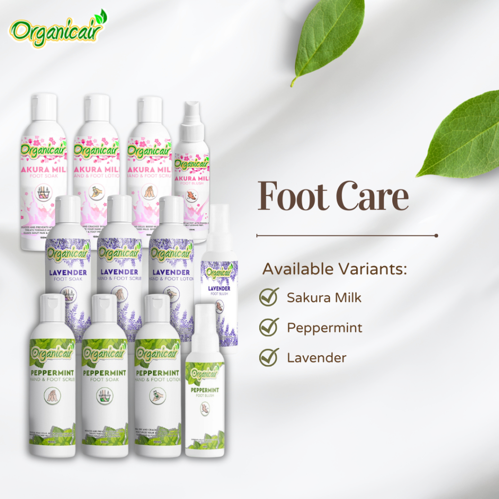 Hand and Foot Care Hand and Foot Lotion, Scrub, Soak, Blush by ...