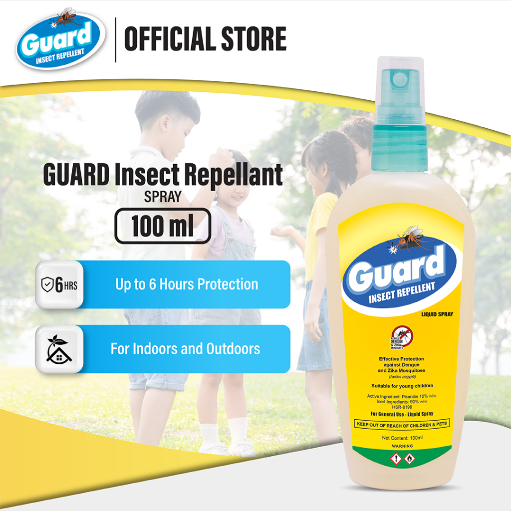Guard Insect Repellent Spray 100ml | Shopee Philippines