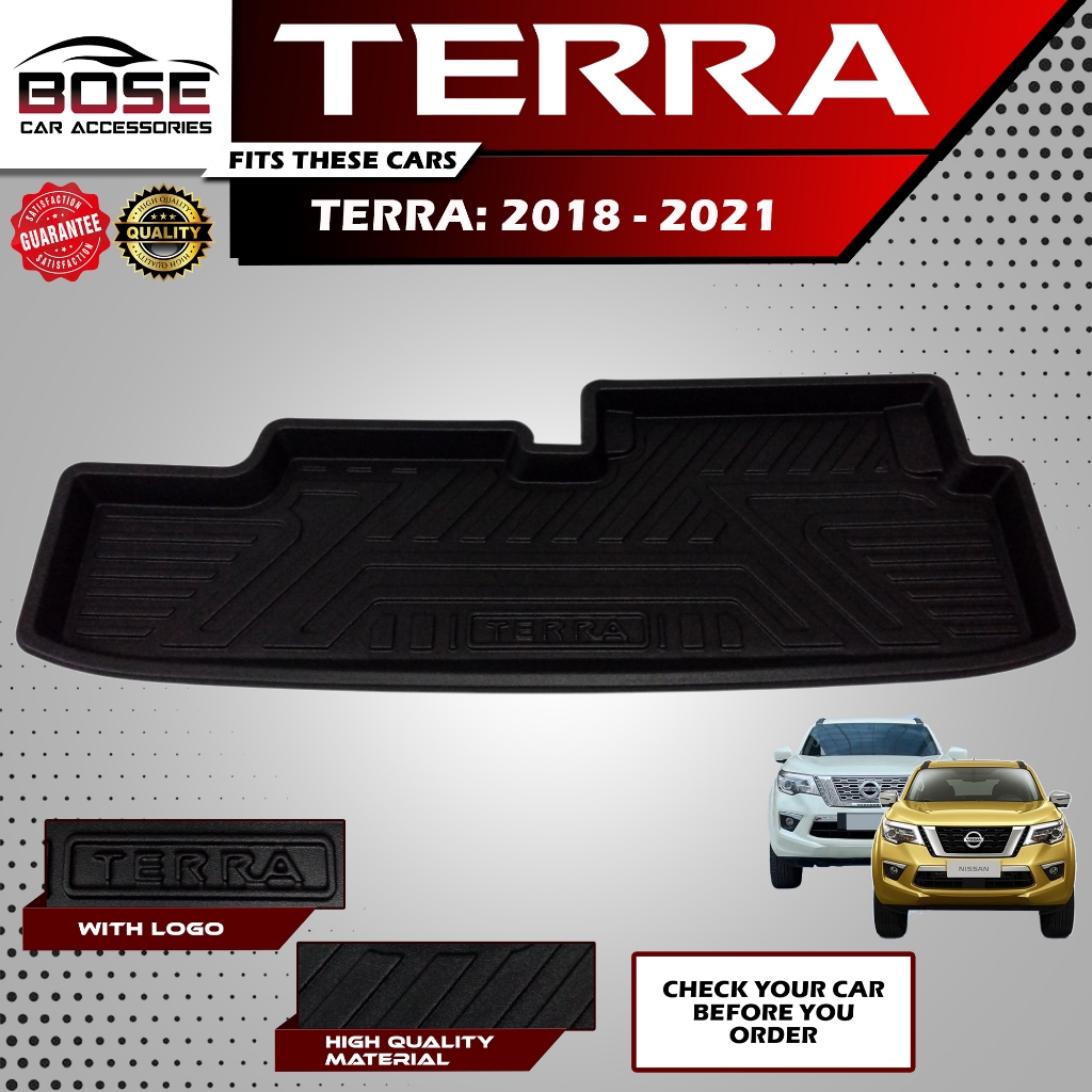 Nissan Terra 2018 2019 2020 2021 Rear Trunk Tray or Cargo Tray ( 7 ...