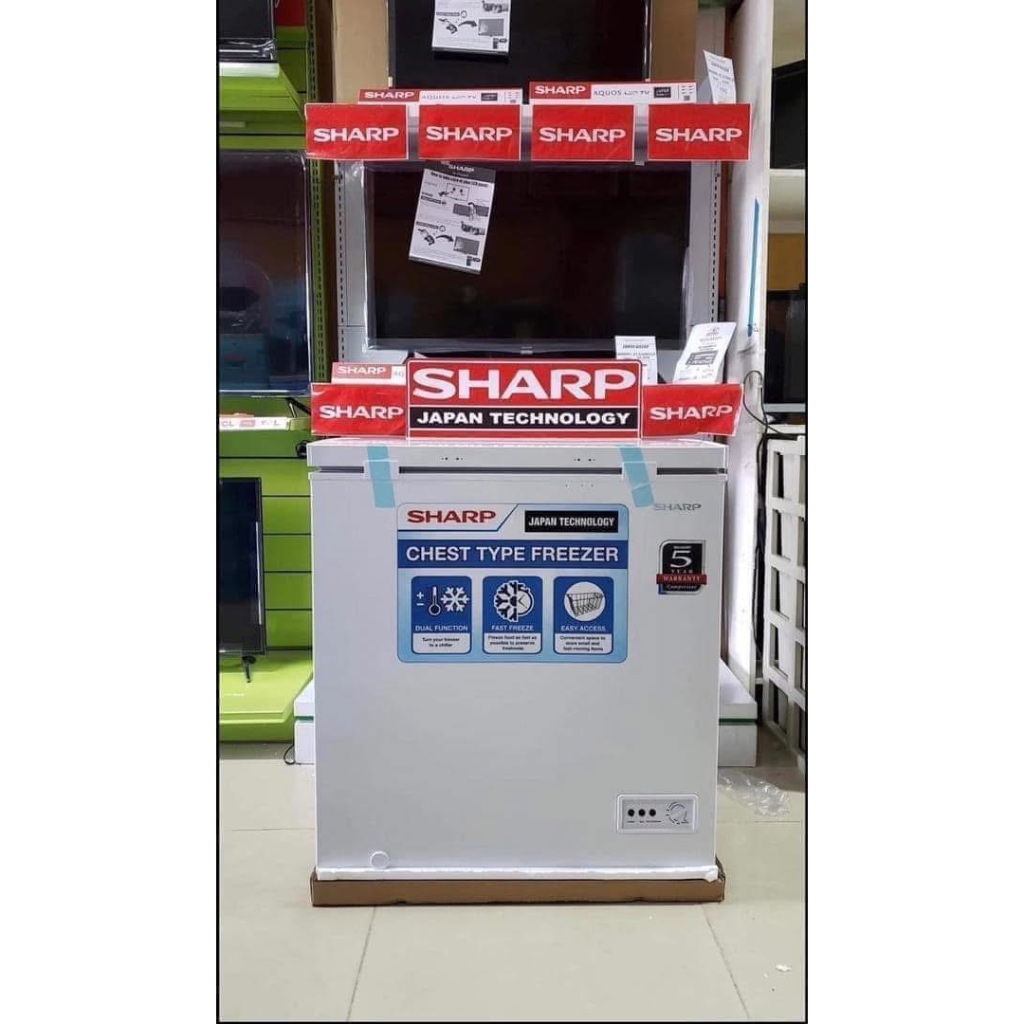 Brand new Sharp chest freezer 5.3cu.ft | Shopee Philippines