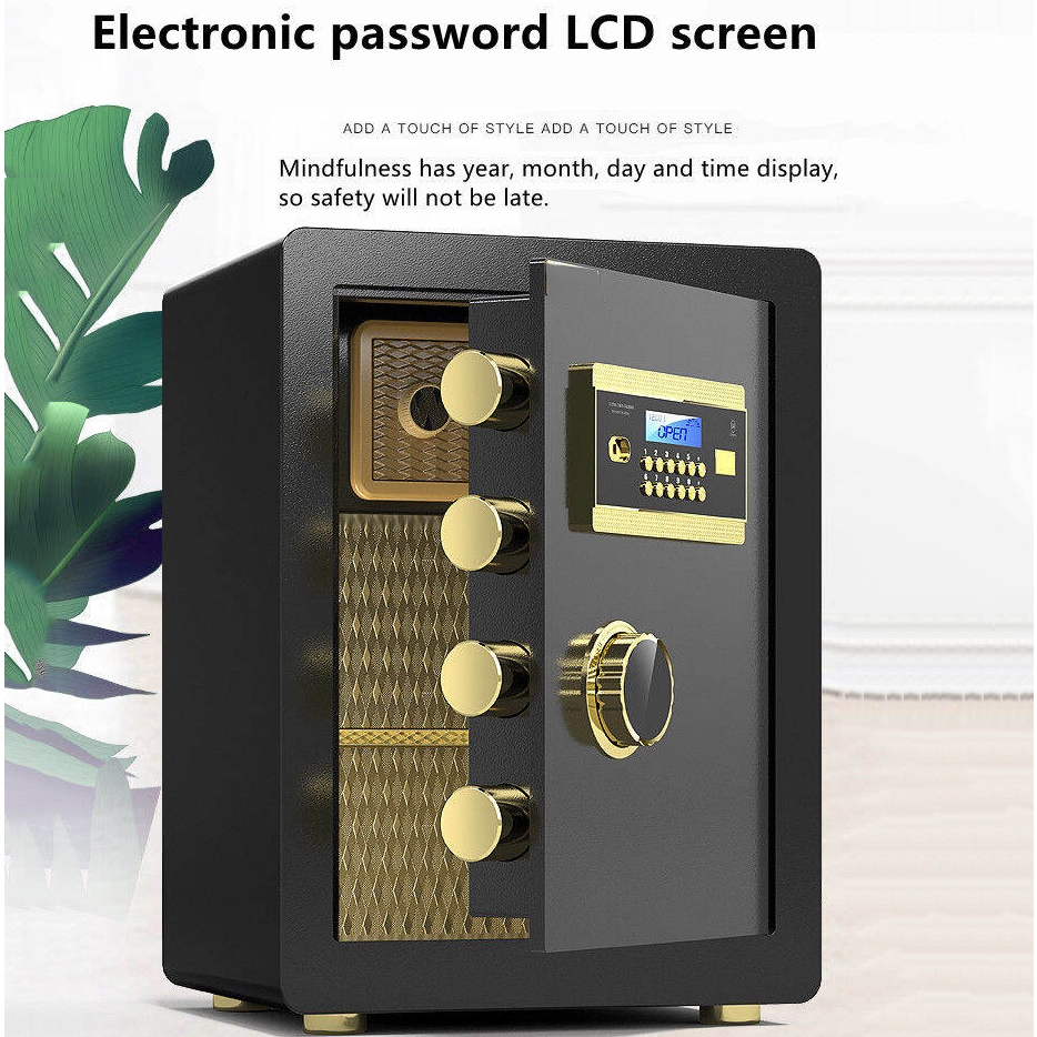 Luxury Digital Depository Cash Fireproof Safe Box Brand New Safe Electronic Digital Safety Vaul ...