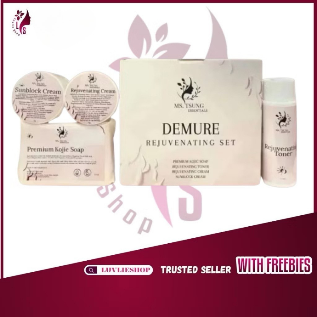 Ms.Tsung Rejuvenating Set Anti Hyper pigmentation Anti Acne Smoothens Lightens Brightening ...