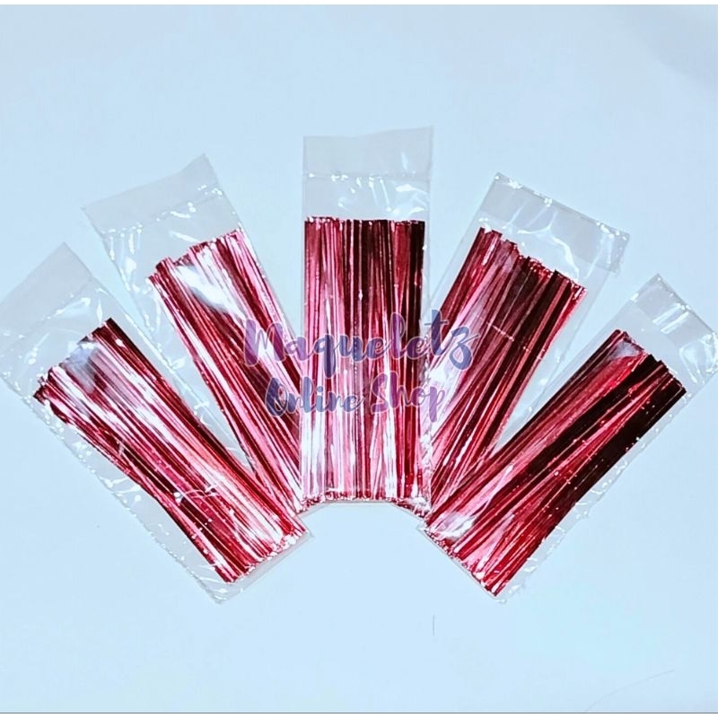 Twisted wire 8cm packaging tie for Souvenirs Packaging Twist Tie Wire ...