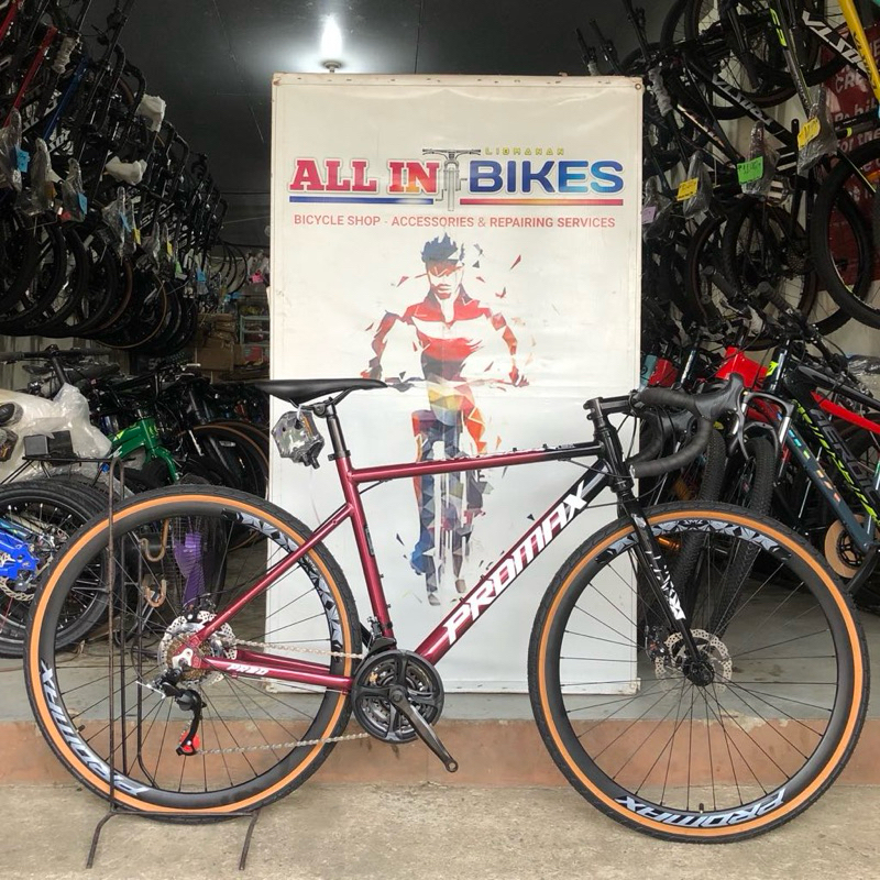 Promax PR20 Gravel Bikes Alloy 700x35c With Freebies | Shopee Philippines