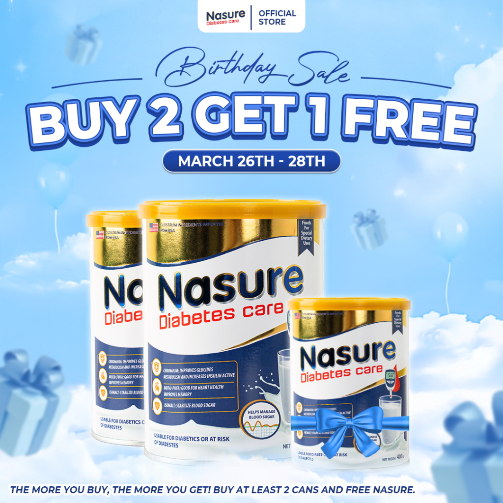 Nasure Original Colostrum Milk Diabetes Supplement - Buy 2 Get 1 Free ...