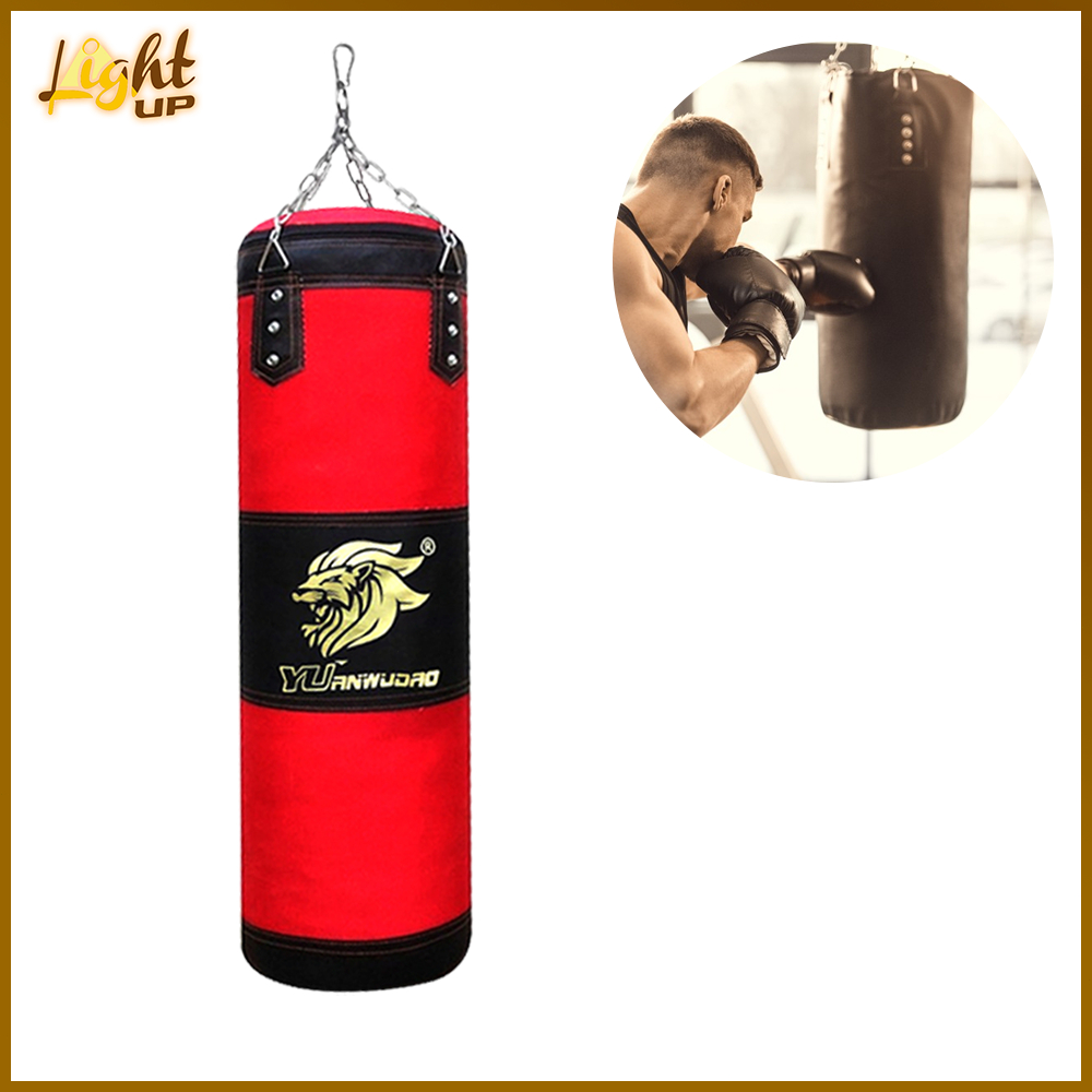 LIGHT UP Boxing Sandbag Punching Bag Heavy duty Training MMA, Karate ...