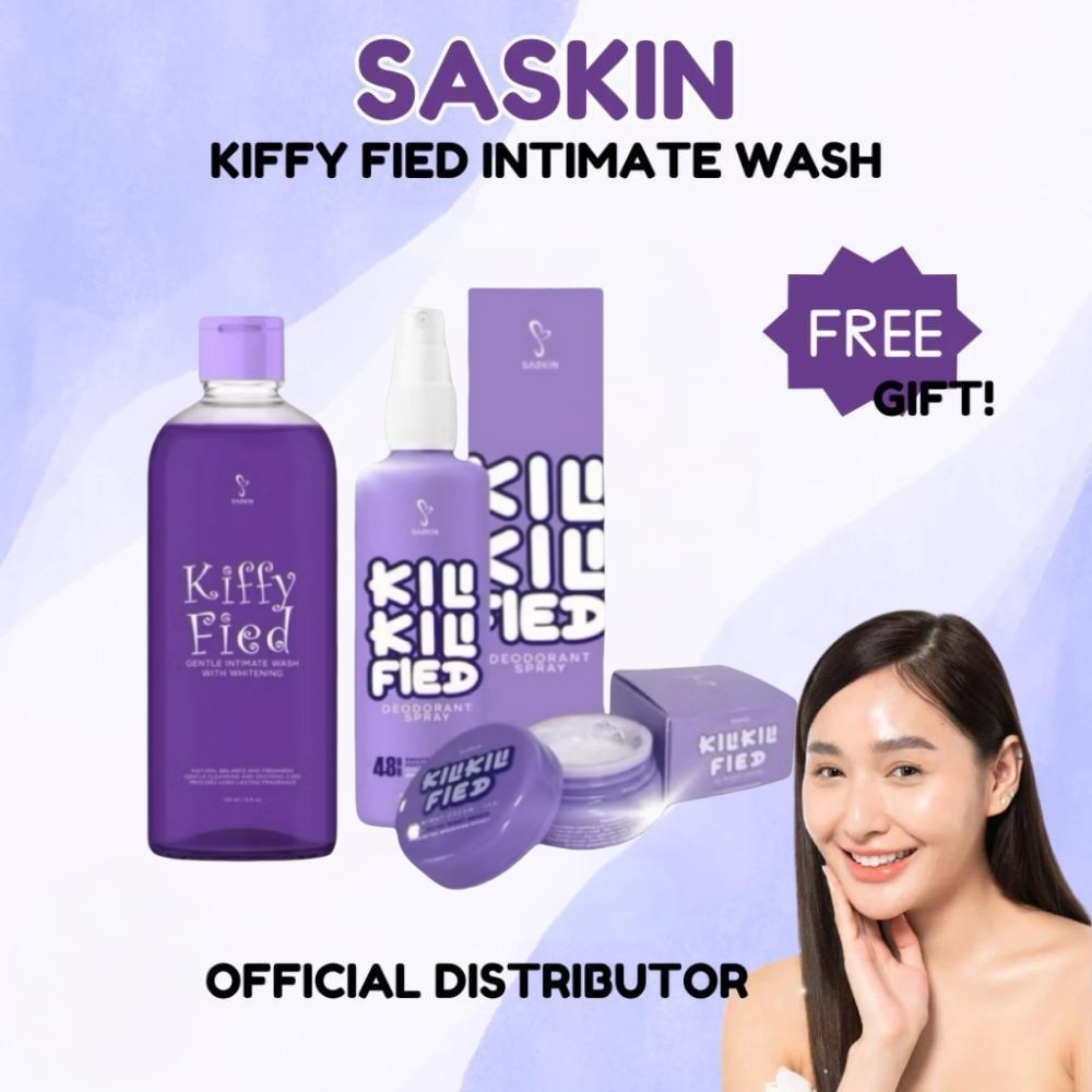 SASKIN KILIKILIFIED Deodorant Spray and UA Night Cream - Miss Flawless Whitening Underarm ...