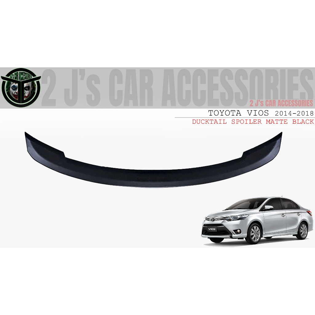 TOYOTA VIOS 2014 2015 2016 2017 2018 SPOILER / REAR SPOILER WING ...