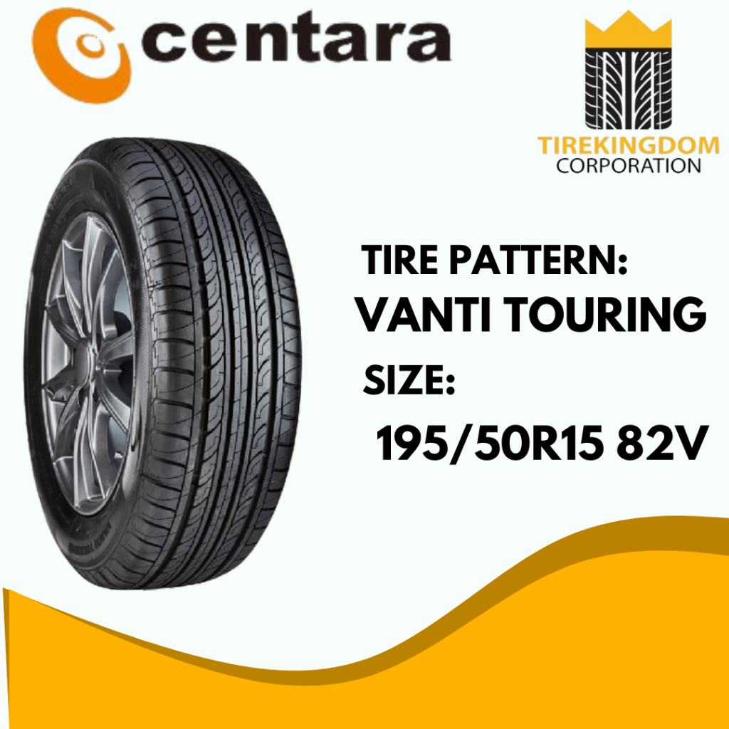 DAV-CENTARA TIRES VANTI TOURING---195/50R15 82V (Tubeless) Passenger ...