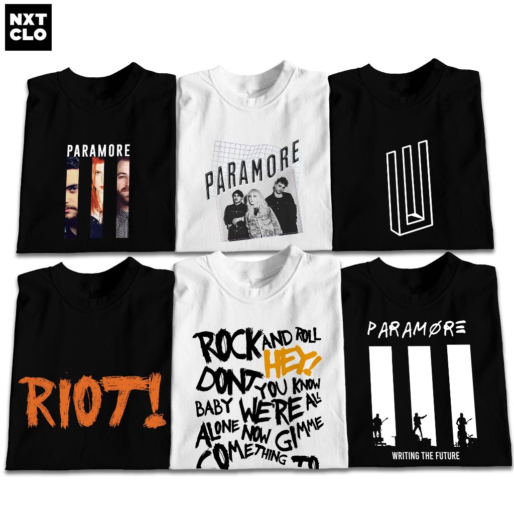 BAND SHIRT - PARAMORE SHIRT DESIGN - FOR MEN AND WOMEN SHIRT | Shopee ...