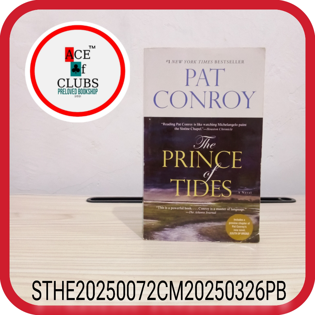 The Prince of Tides Novel by Pat Conroy (Preloved/Used) | Shopee ...