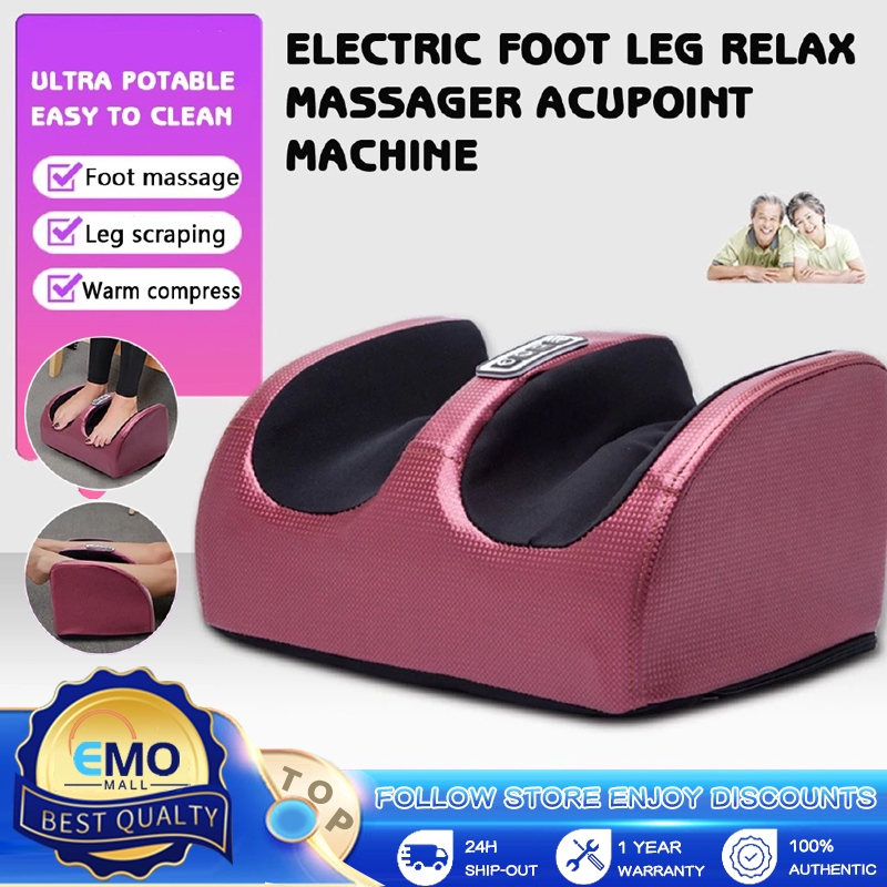 Electric Foot Heating Leg Relax Massager Electric Soles Of Calf Point ...