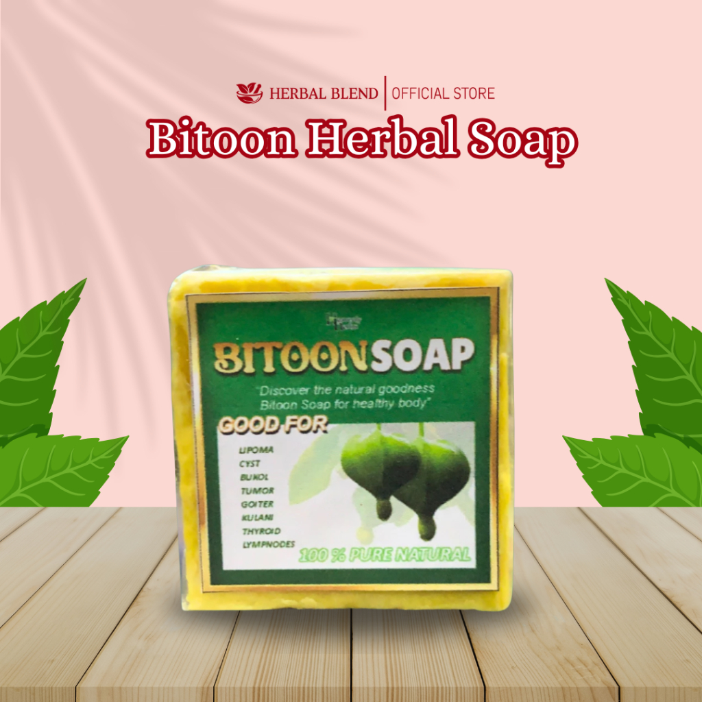 Bitoon Herbal Soap Original, Anti-Fungal, Anti Bukol, Eczama, Allergies ...